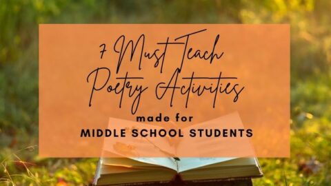 7 Must Teach Middle School Poetry Activities - The Integrated Teacher