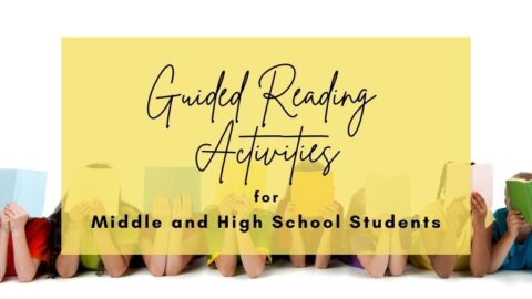 Guided Reading Activities for Middle and High School Students - The ...