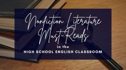 12 Nonfiction Literature Must Reads in the High School English ...