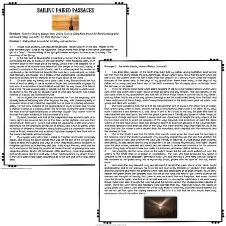 9 Noteworthy Nonfiction Narrative Passages - The Integrated Teacher