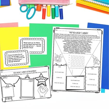 10 New Year's Resolutions Worksheet Ideas - The Integrated Teacher